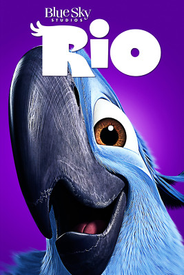 Rio Movie Poster Blu | eBay