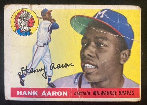 1955 Topps Hank Aaron #47 | eBay