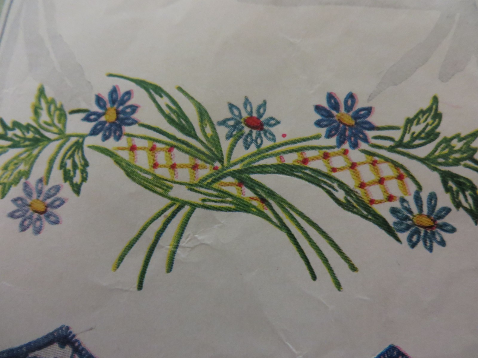 Vintage 50's McCall Lot Kaumagraph Transfer Patterns Floral Embroidery ...