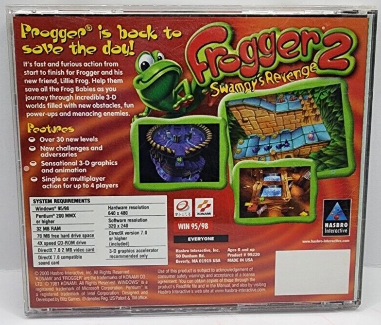 Frogger 2 Swampy's Revenge PC Game (CIB) | eBay