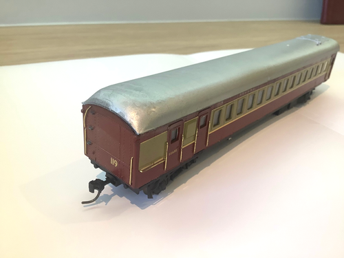 NSWGR Air Conditioned "HUB" Set 119, HO, Seven (&) car set | eBay Australia