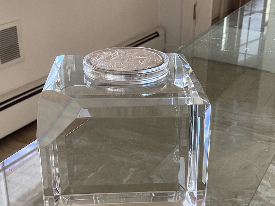 WELLS FARGO 150th ANNIVERSARY 1 Troy oz. .999 Silver PROOF ROUND COIN ...