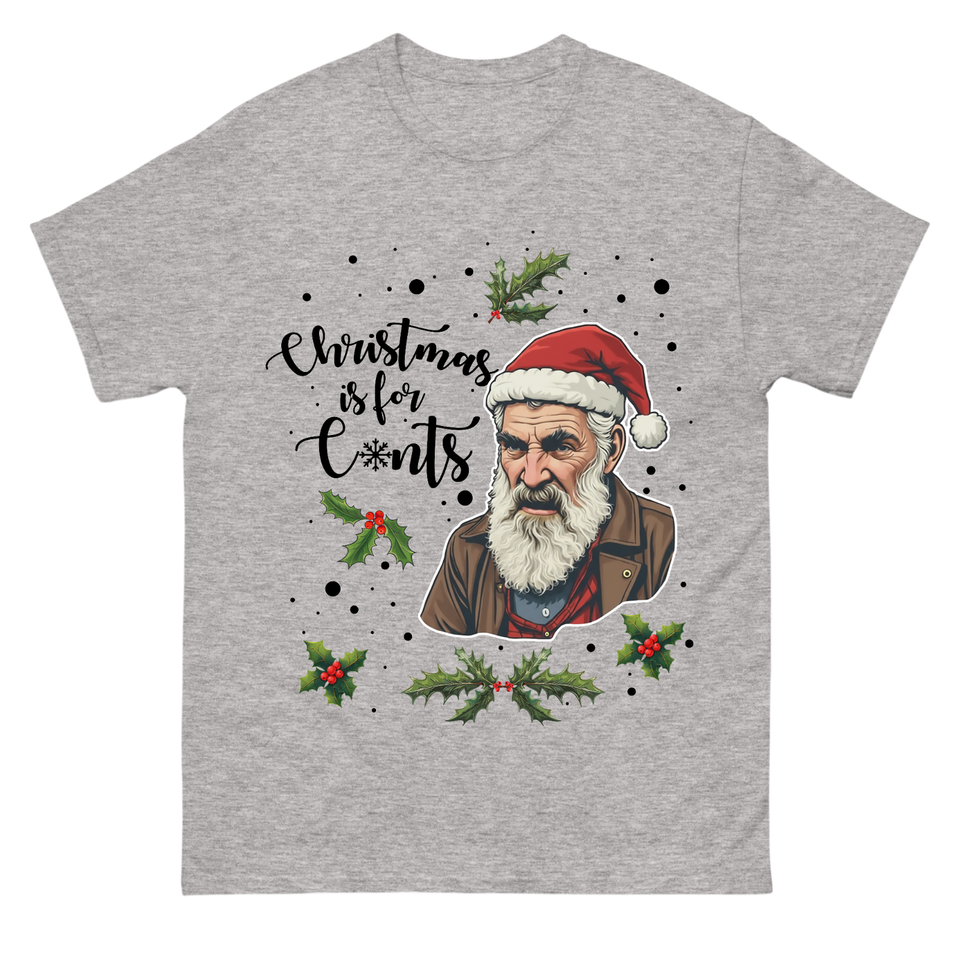 Jim Brassic Grumpy Santa Christmas T-Shirt Funny Rude Festive Holiday ...
