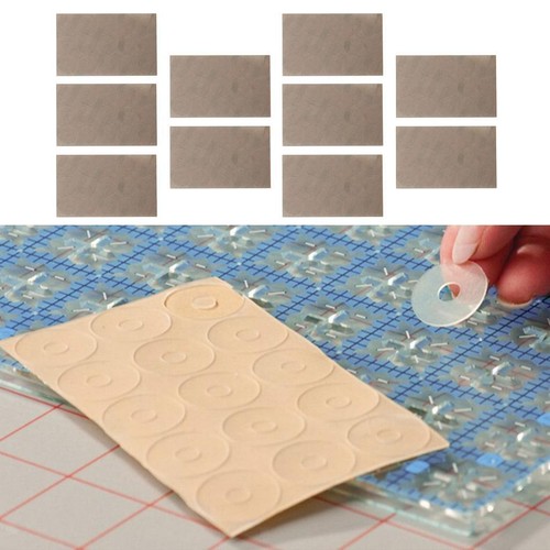 10 Sheet Silicone Gel Ruler Grips Non Slip Rings Sewing | eBay Australia