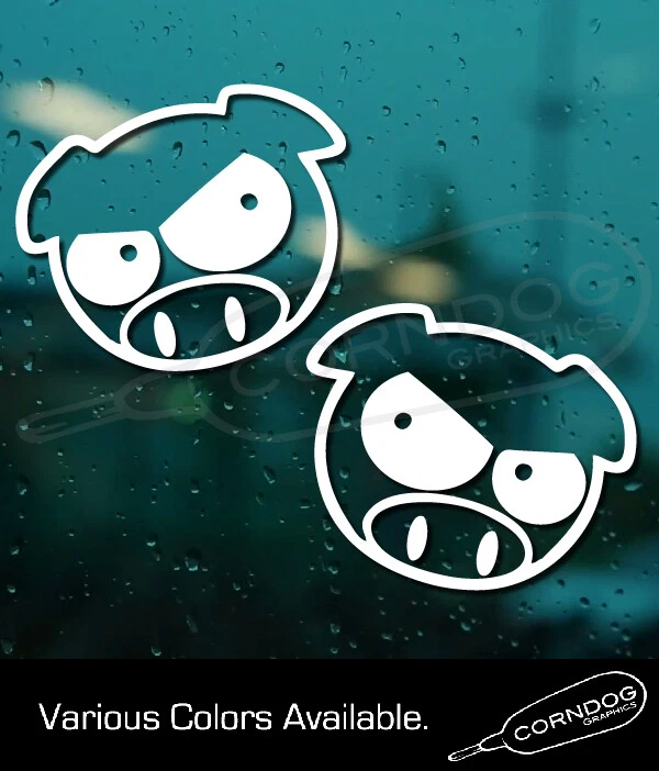 Evil Cartoon Pig Standing Up