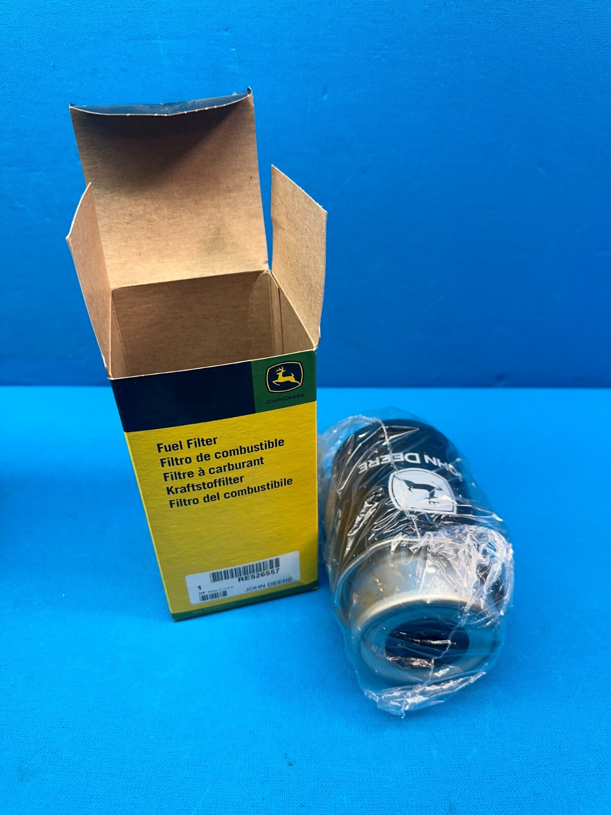 Genuine John Deere RE526557 Final Water Separator Fuel Filter For 6100D ...
