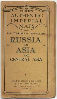 Philips' Authentic Imperial Maps for Tourists & Travellers Russia in ...