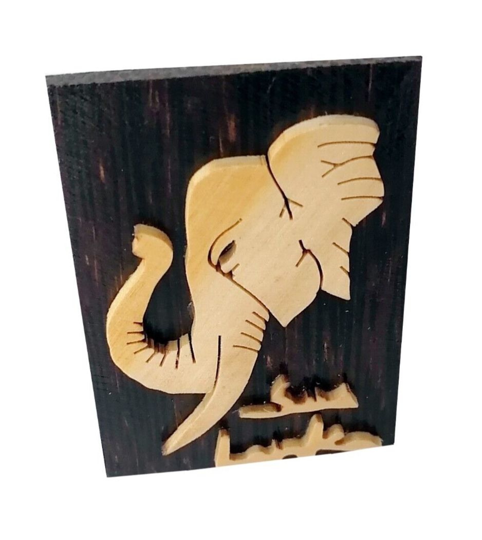 Magnet Wood Refrigerator Handmade Fridge Elephant Sri Lanka New Decors ...
