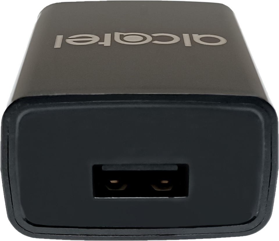 OEM Alcatel Travel Charger UC11US Black 5V 1A + 2 USB Cables (Type-C ...