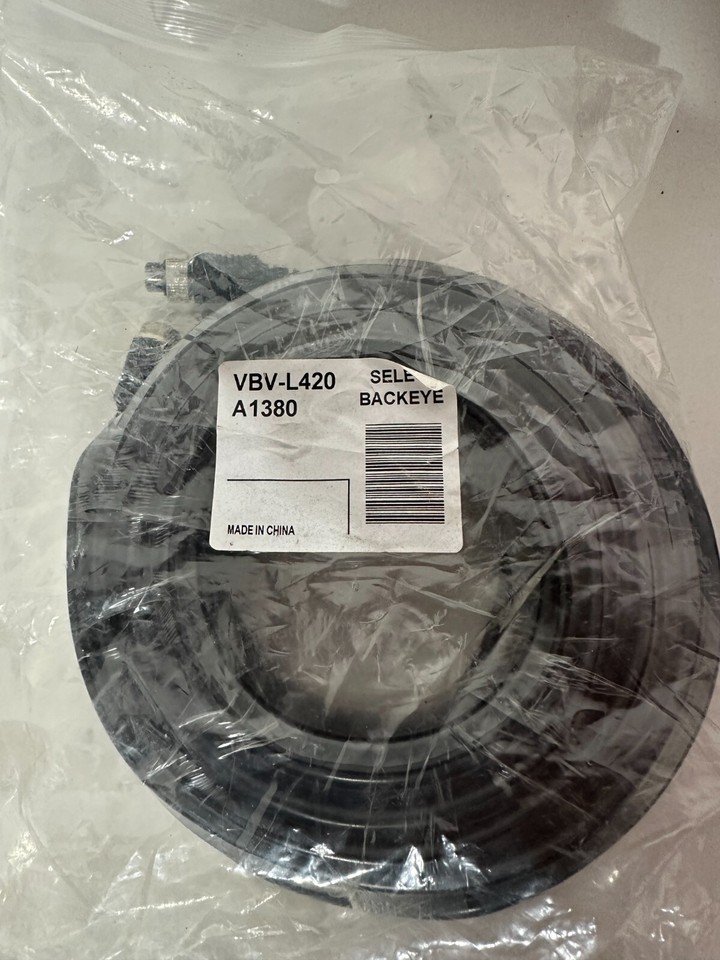Brigade VBV-L420 20m Select backeye Camera Cable A1380 | eBay