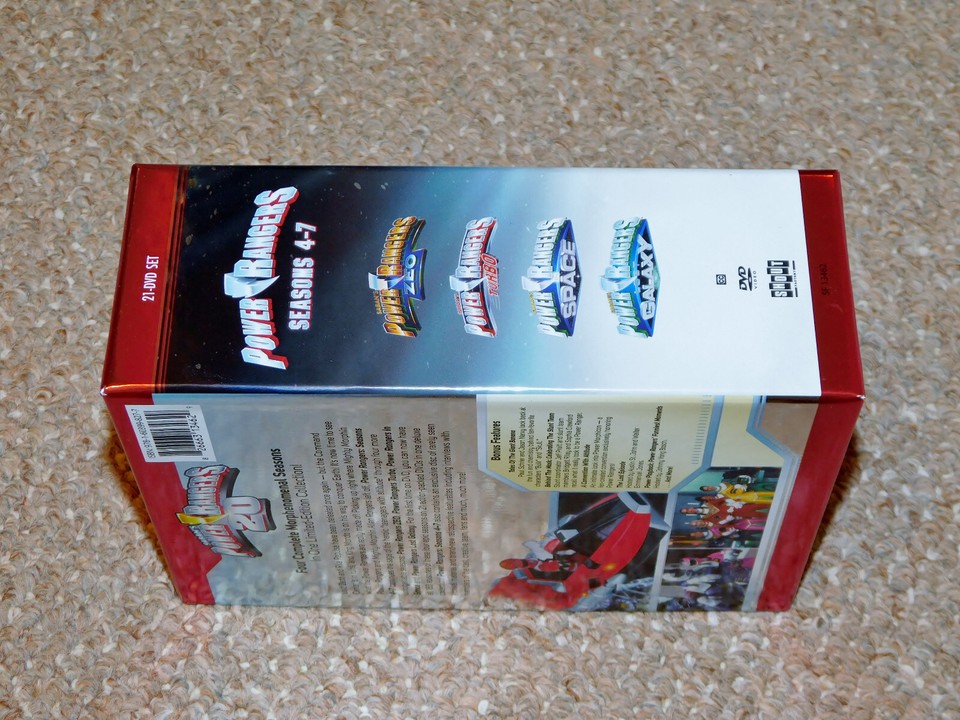 Mighty Morphin Power Rangers Seasons 4-7 DVD Box Set Complete Shout ...