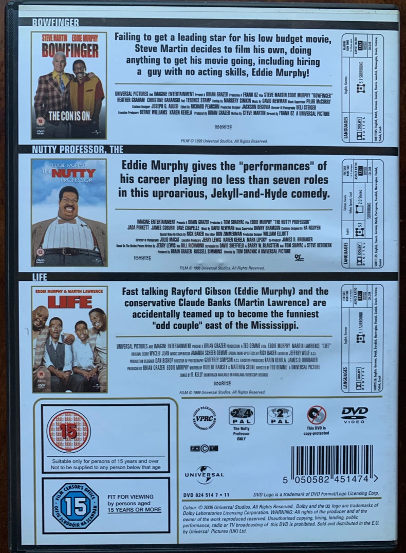 Dvd Back Cover Logos