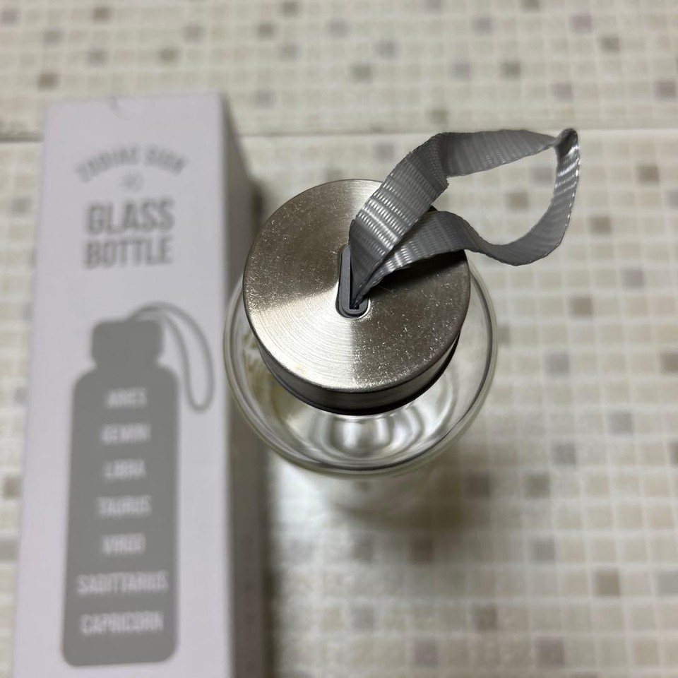 EXO Kyungsoo glass bottle water bottle eco bottle | eBay UK