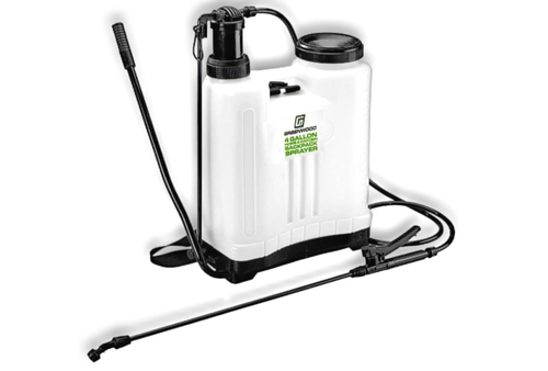 4 Gallon Backpack Garden Lawn Sprayer Water Fertilize Control Weeds ...