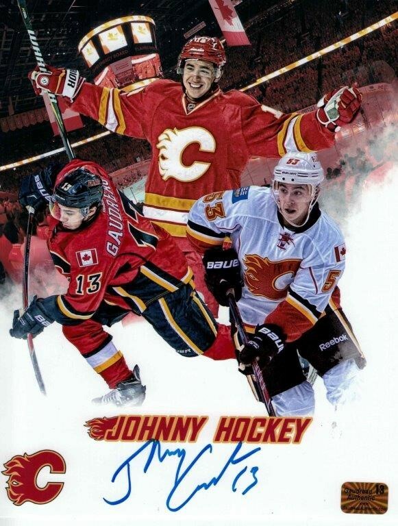 Johnny Gaudreau Calgary Flames Signed Autographed Montage 16x20 | eBay