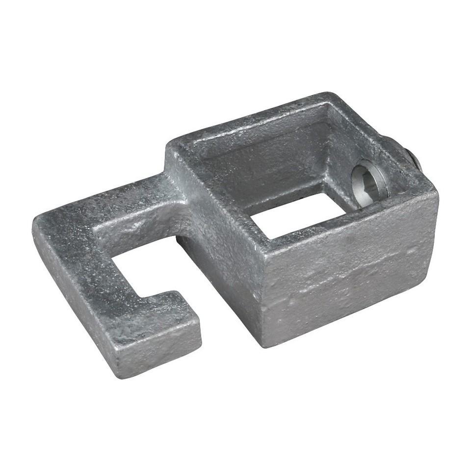 Industrial Handrail Galvanised Mild Steel Square Key Clamp Fittings Box ...