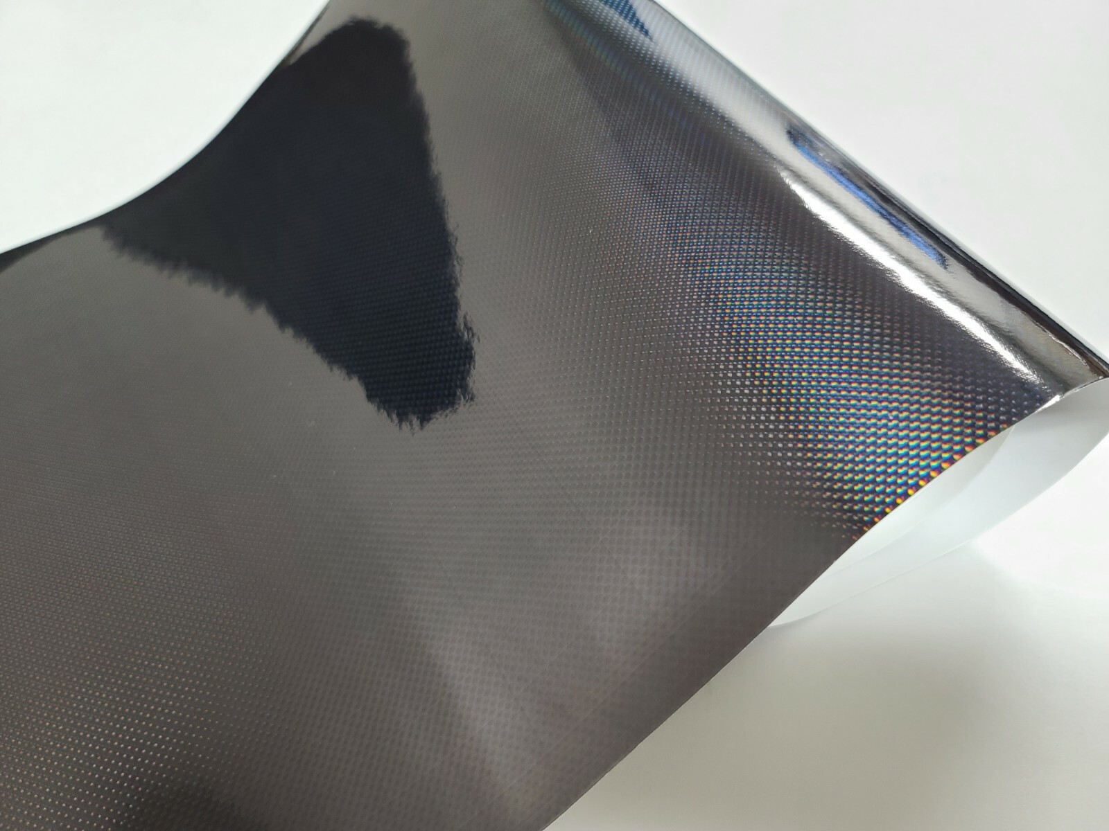 Gloss Chrome Prism Pattern Vinyl Car Wrap Auto Decal Sticker Film Roll ...