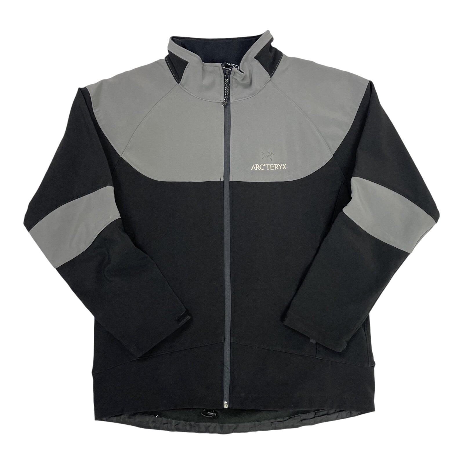 Vintage Arcteryx Soft Shell Jacket Black Grey Pockets… - Gem