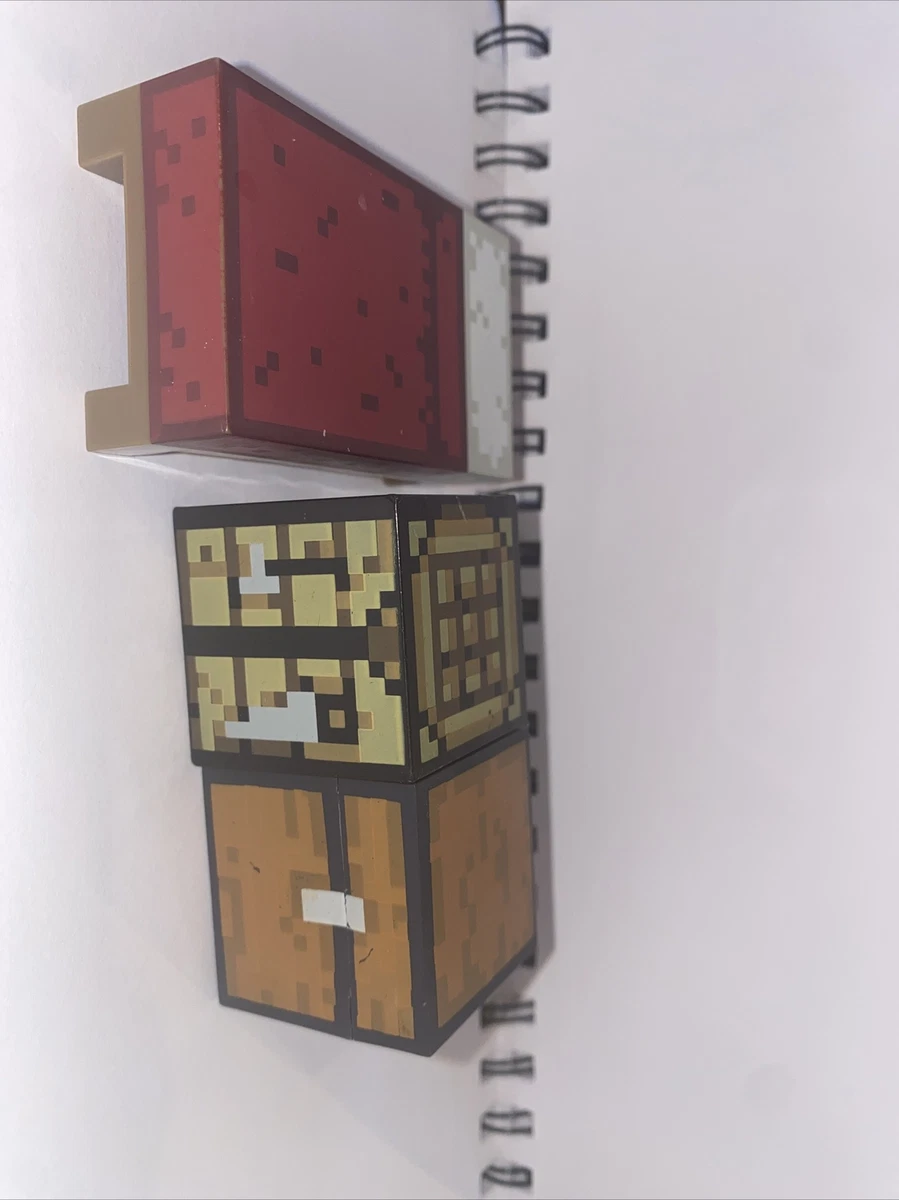 Minecraft Papercraft Bed