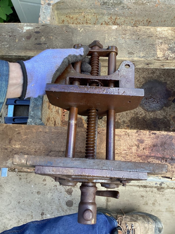 Vintage Record No. 52 Quick Release Woodworking Bench Vice | eBay UK