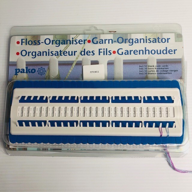 PAKO Cross Stitch Embroidery Floss Organizer with Cards (T70911) for Embroidery | eBay
