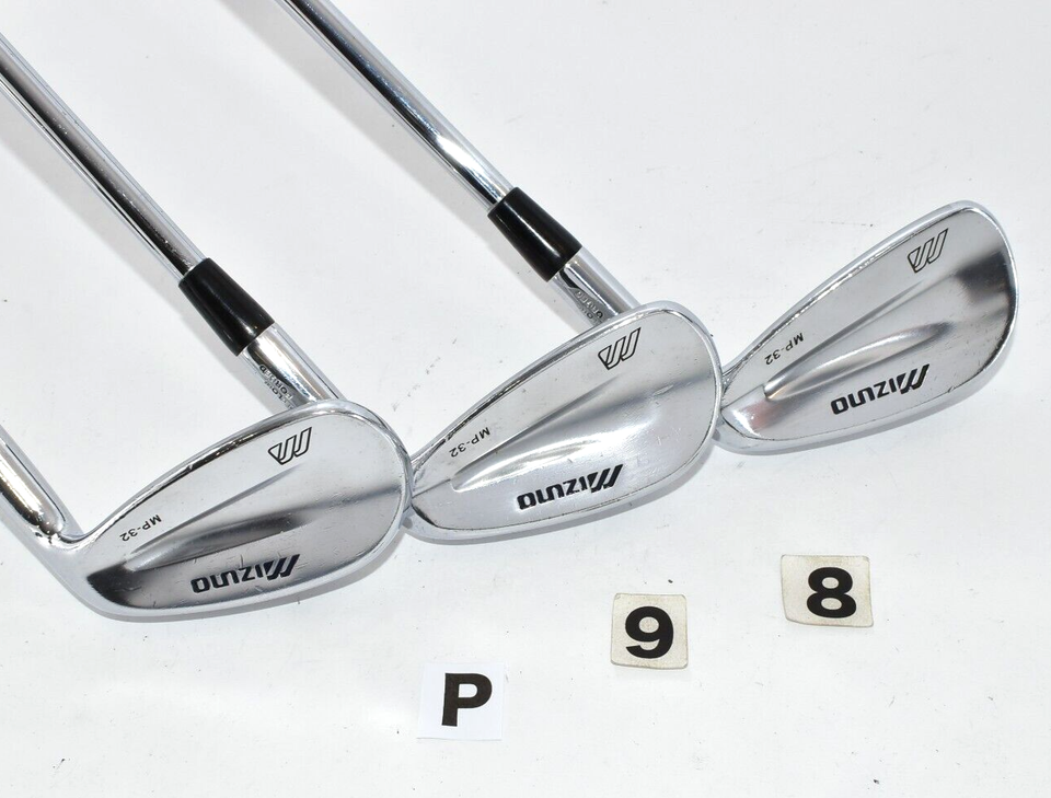 6p Mizuno MP-32 GF Forged 5-6-7-8-9-PW Golf Iron Set Club RH DG S200 ...
