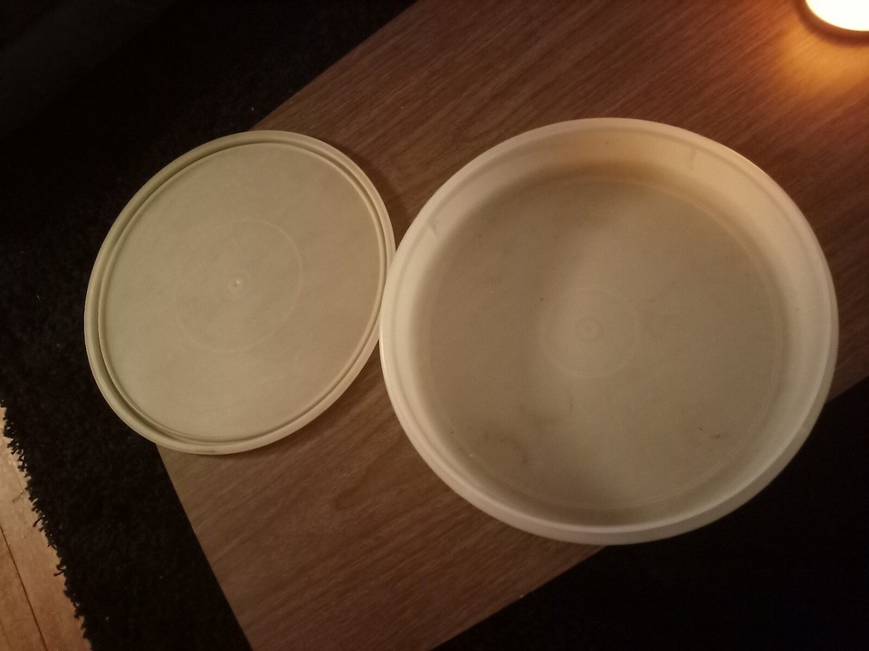 Vintage Tupperware with #224-15 Tupper Seal Lid Carry All Container | eBay