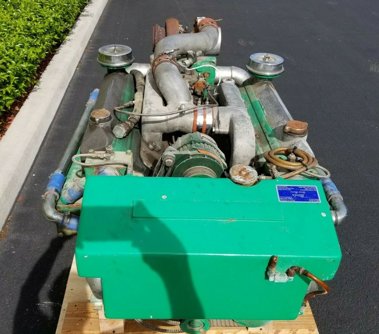 Cummins VT-555-M, Marine Diesel Engine, 270HP | eBay