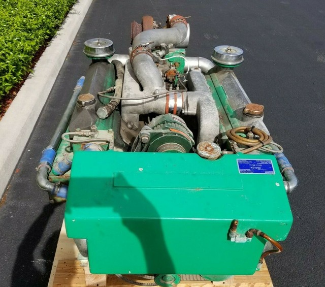 Complete Cummins VT 555 Marine Diesel Inboard Engine 270hp With ...