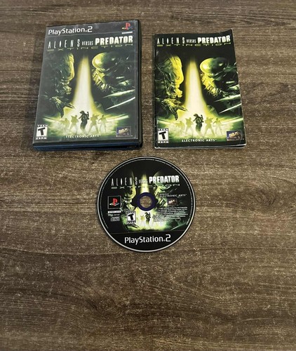 Aliens vs. Predator: Extinction (Sony PlayStation 2, 2003) COMPLETE ...