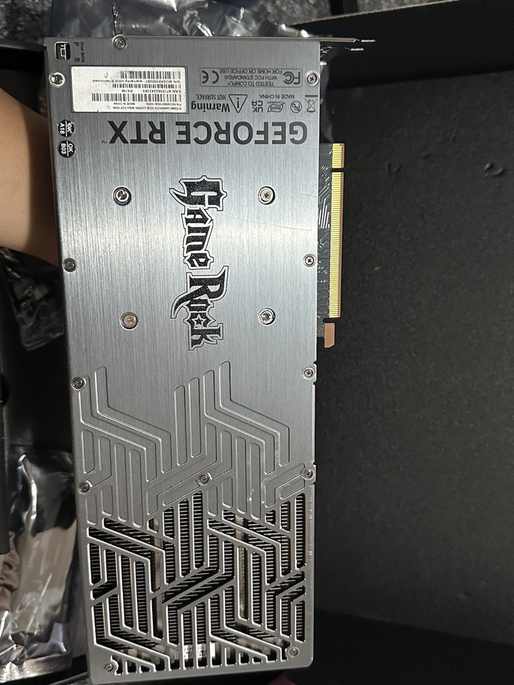 PALIT GAME ROCK RTX 4090 24GB WITH PCB(NO CORE OR MEMORY) and BOX ...