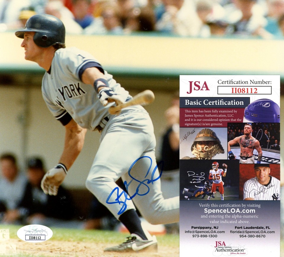 Steve Sax New York Yankees Signed/Autographed 8x10 Photo JSA 153837 | eBay