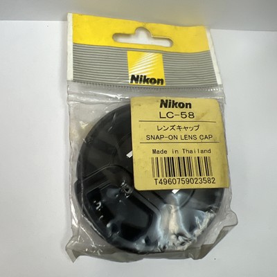 Genuine Nikon 58mm LC-58 Center Pinch Lens Cap | eBay