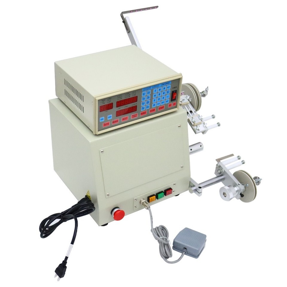 CNC Automatic Coil Winding Machine Micro-Computer Controlled Winder ...