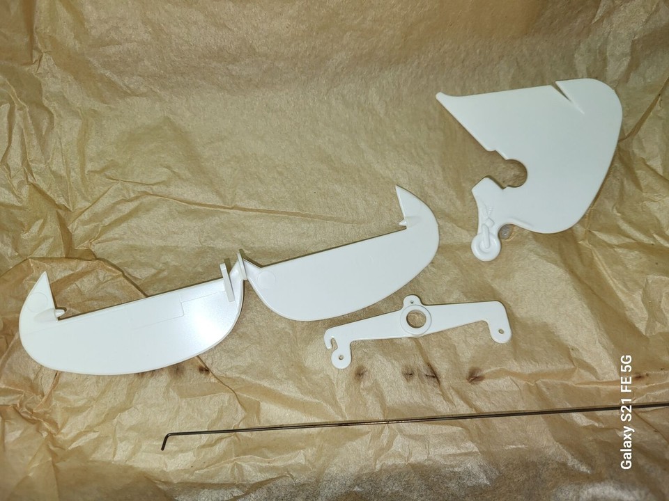 NOS Cox Acro Cub Tether Plane Parts Rudder Elevator Bellcrank & Wire ...