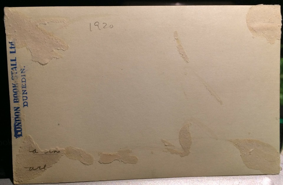 DUNEDIN, NEW ZEALAND, Photo Post Card 1920 GRAND HOTEL, London Book ...