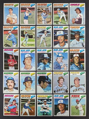 1977 Topps Baseball Set Break 25 Cards | eBay