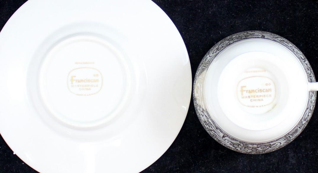 Franciscan Renaissance Gold Group of 2 Cup and Saucer Sets | eBay