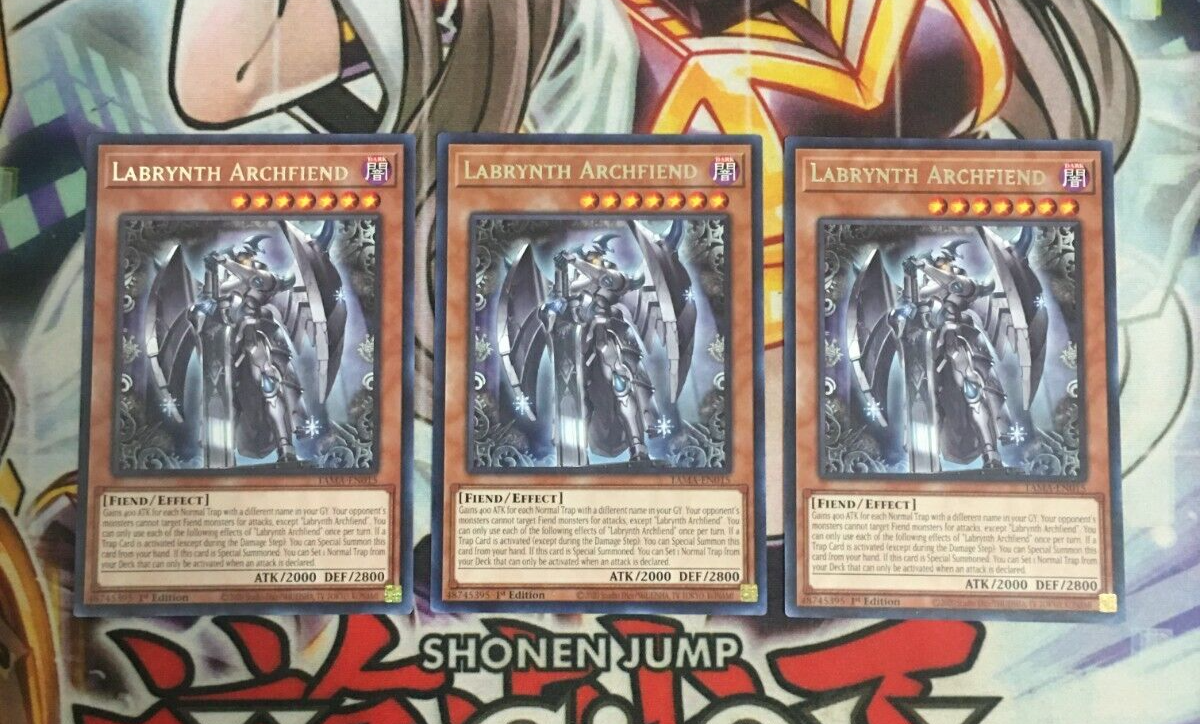Yugioh x3 Labrynth Archfiend TAMA-EN015 Rare 1st Edition NM | eBay