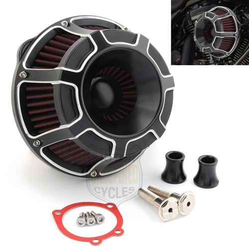 CNC Air Cleaner Intake Filter Kit For Harley Sportster 883 1200 Forty ...