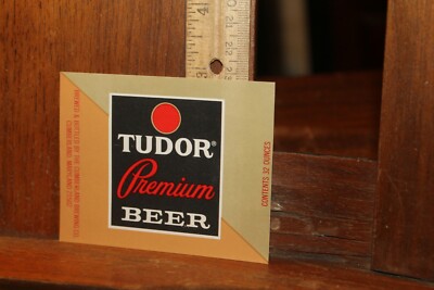 Vintage Beer Label Tudor | eBay
