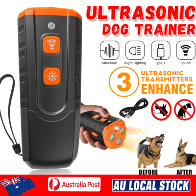 ANTI BARK DEVICE ULTRASONIC DOG BARKING CONTROL STOP REPELLER TRAINER ...