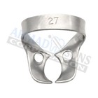 100 Pcs Dental Rubber Dam Endo Clamps #27 Endodontics Wingless ...