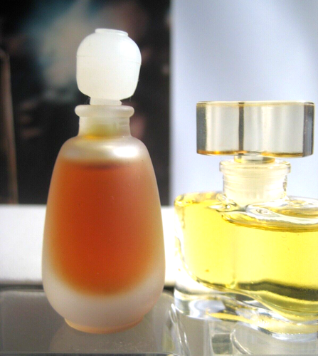 🎁2pc lot 90s mini *PARFUM* Vintage Estee Lauder pure perfume Private ...