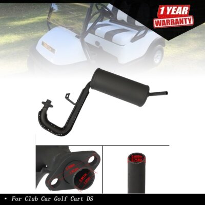 For Club Car Golf Cart DS Exhaust Muffler Gas FE290 Kawasaki Motor 1994 ...