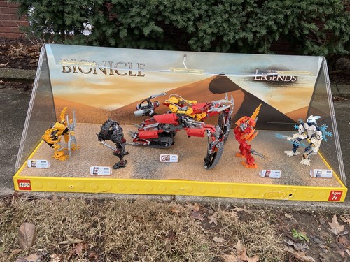 LEGO Bionicle Special Glatorian Legends Retail Display 8996 SKORPIO XV ...
