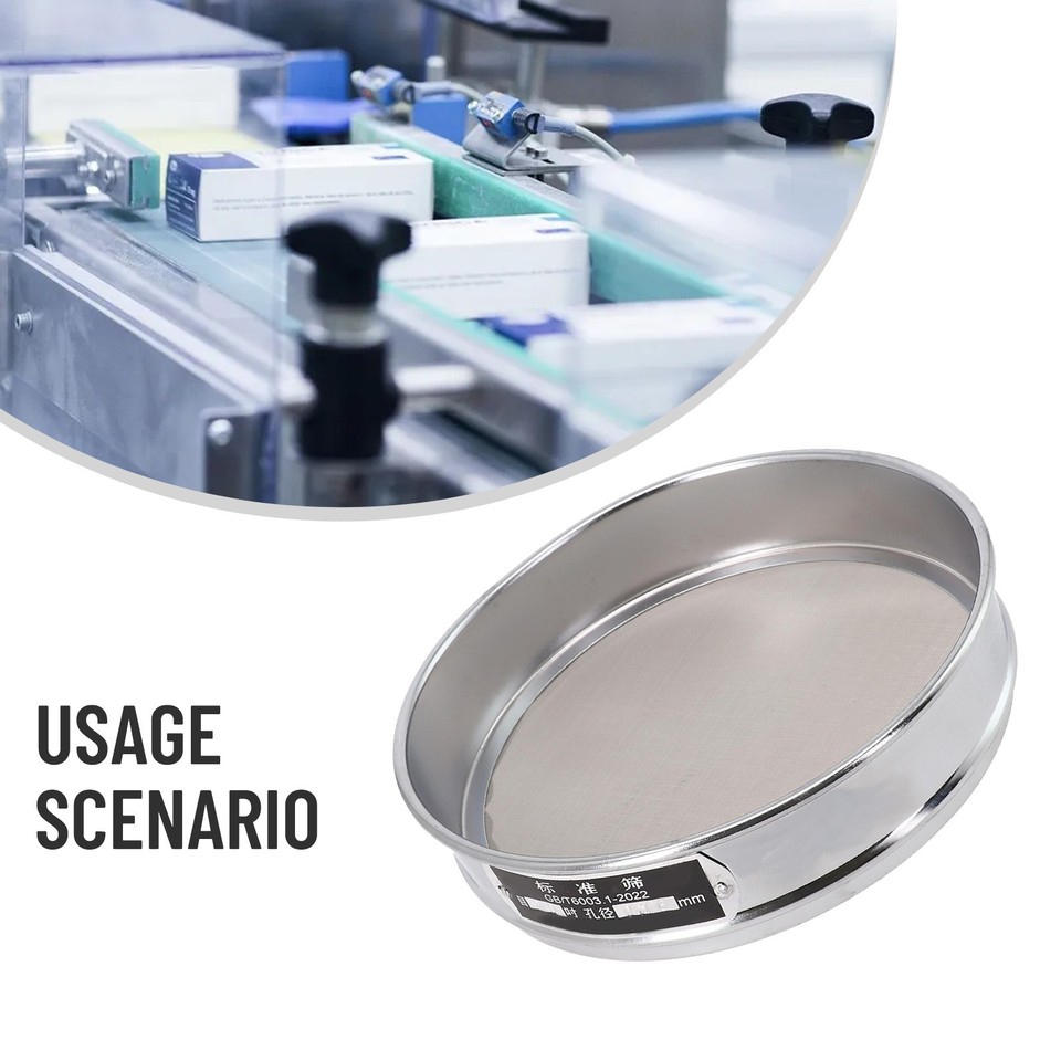 Nice Portable Standard Sieve Parts 20cm 1 PC Chrome Plated Diameter ...