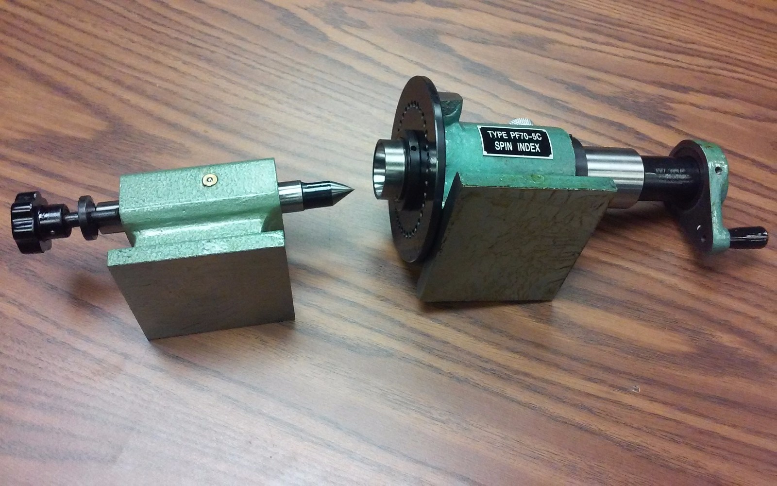 5C Spin Index Fixture w. Tailstock--new | eBay