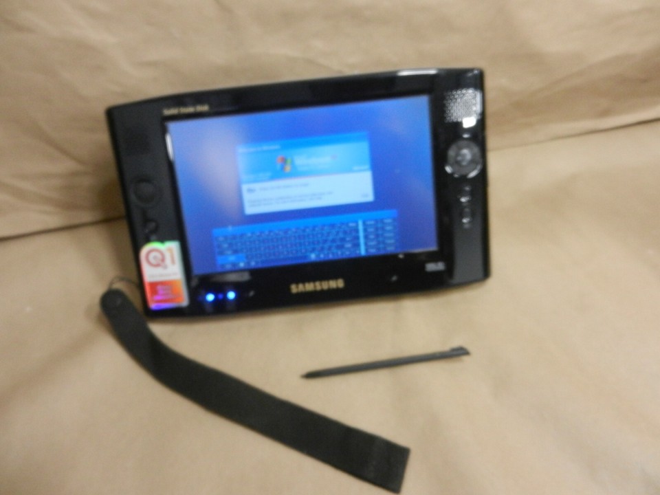 Samsung Q1 Handheld PC ( Model NP-Q1-V004/SEA ) WINDOWS XP Locked ...