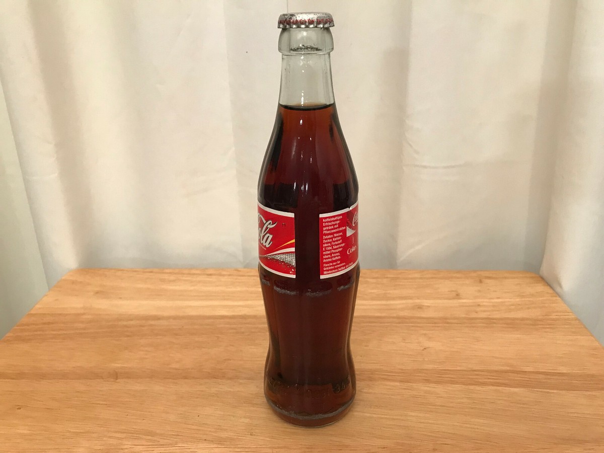 German Coca Cola Glass Bottles Marburg Germany August 17 2022 Empty